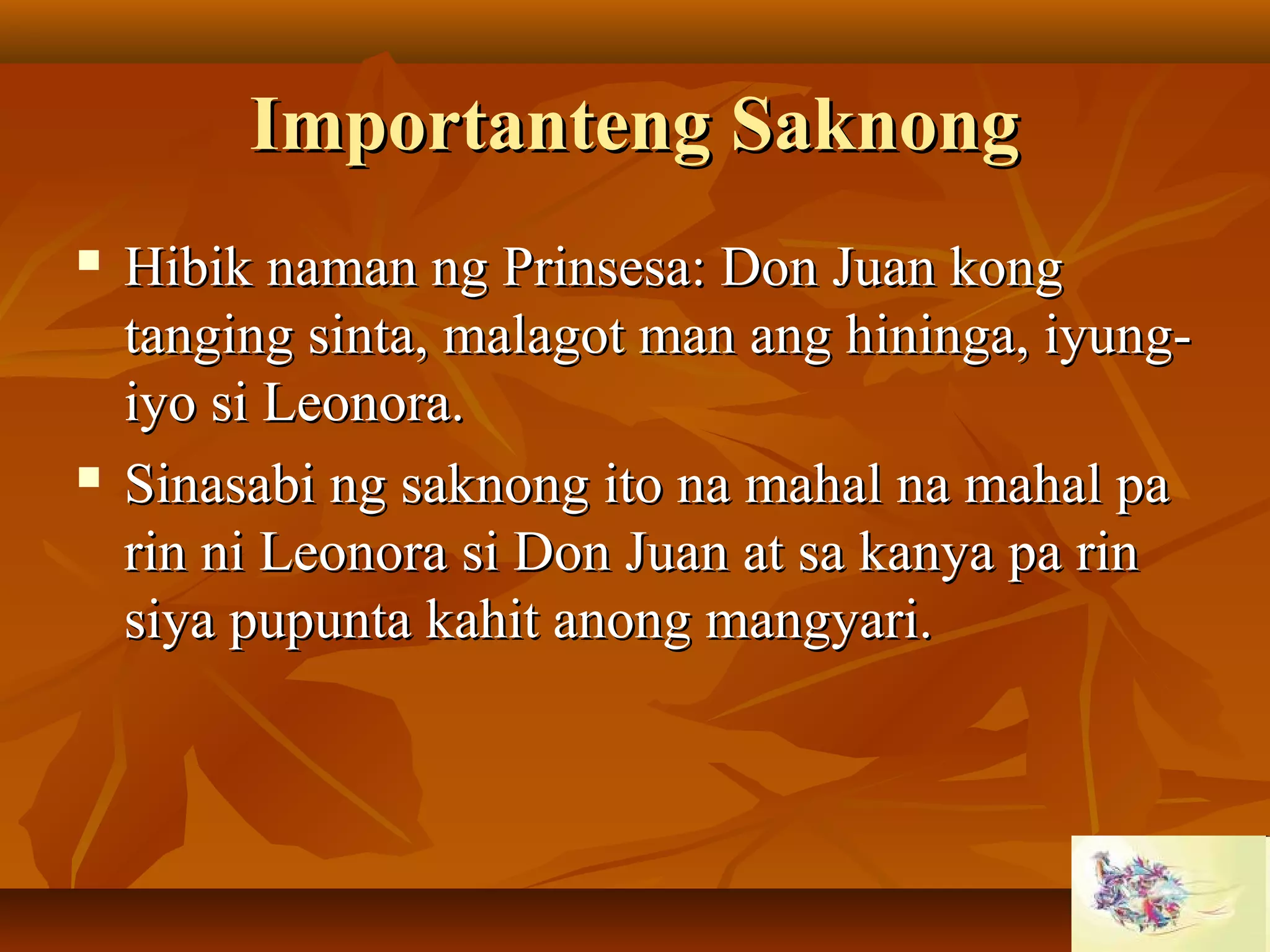 Alexis John B. Benedicto (Ibong adarna-reporting) | PPT