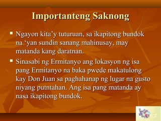 Alexis John B. Benedicto (Ibong adarna-reporting) | PPT