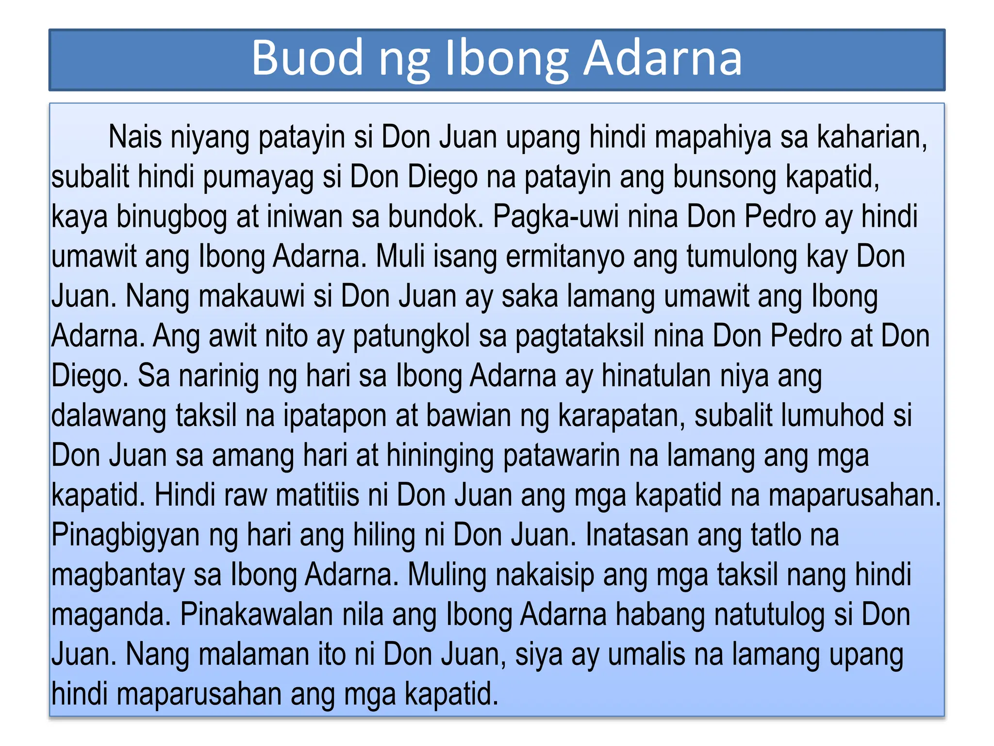 IBONG ADARNA BUOD.pptx