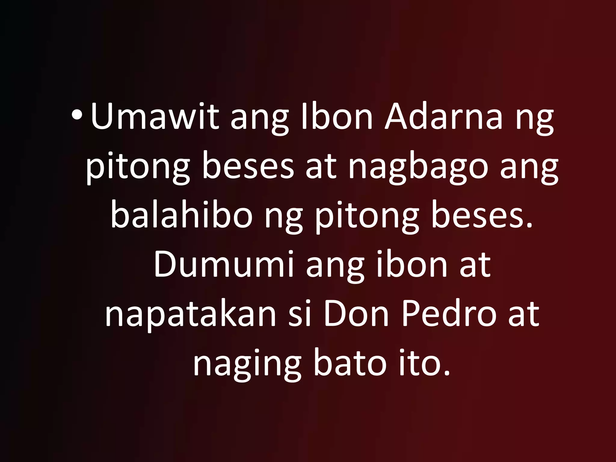 Ibong Adarna (Kabanata 1-3) | PPTX