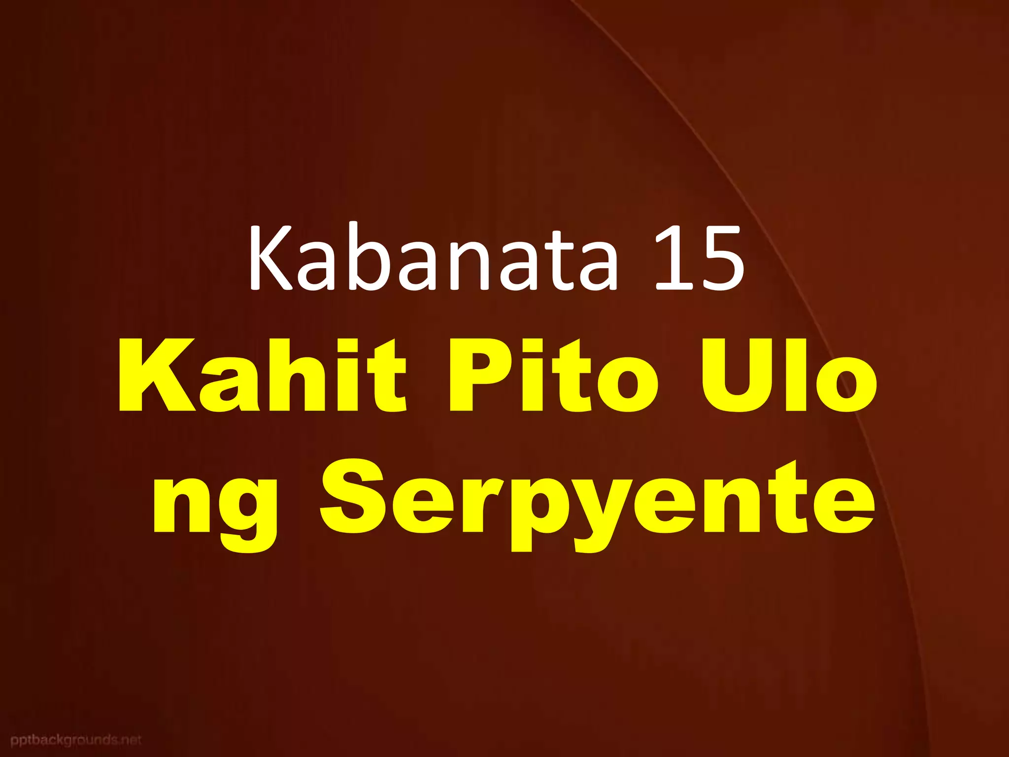 Ibong Adarna (Kabanata 14-16) | PPTX
