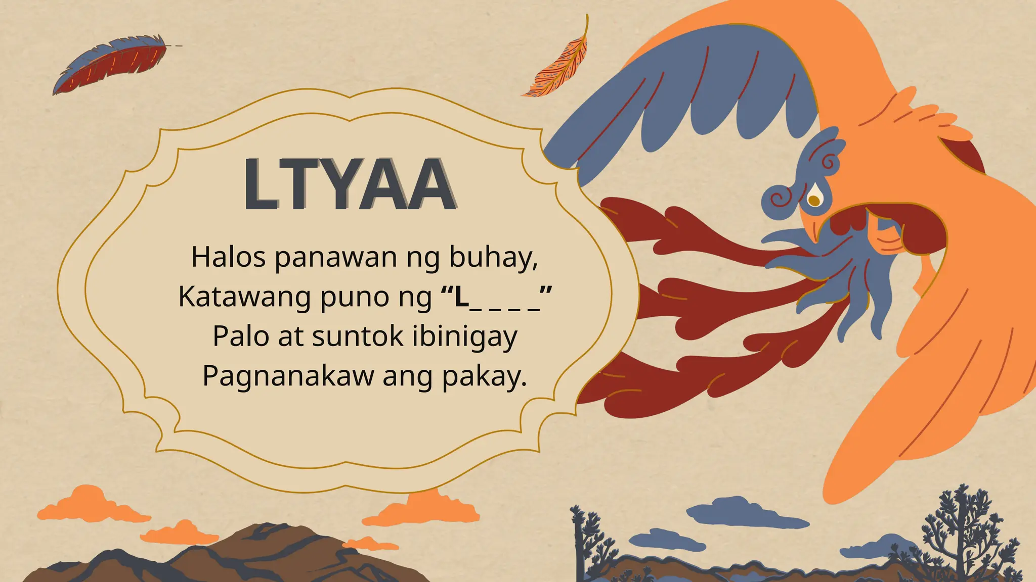 Ibong Adarna Lesson Background. .pptx