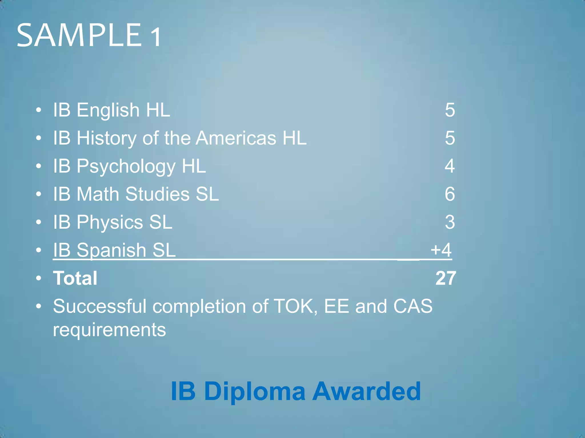 Ib open house 2013 updated | PPTX