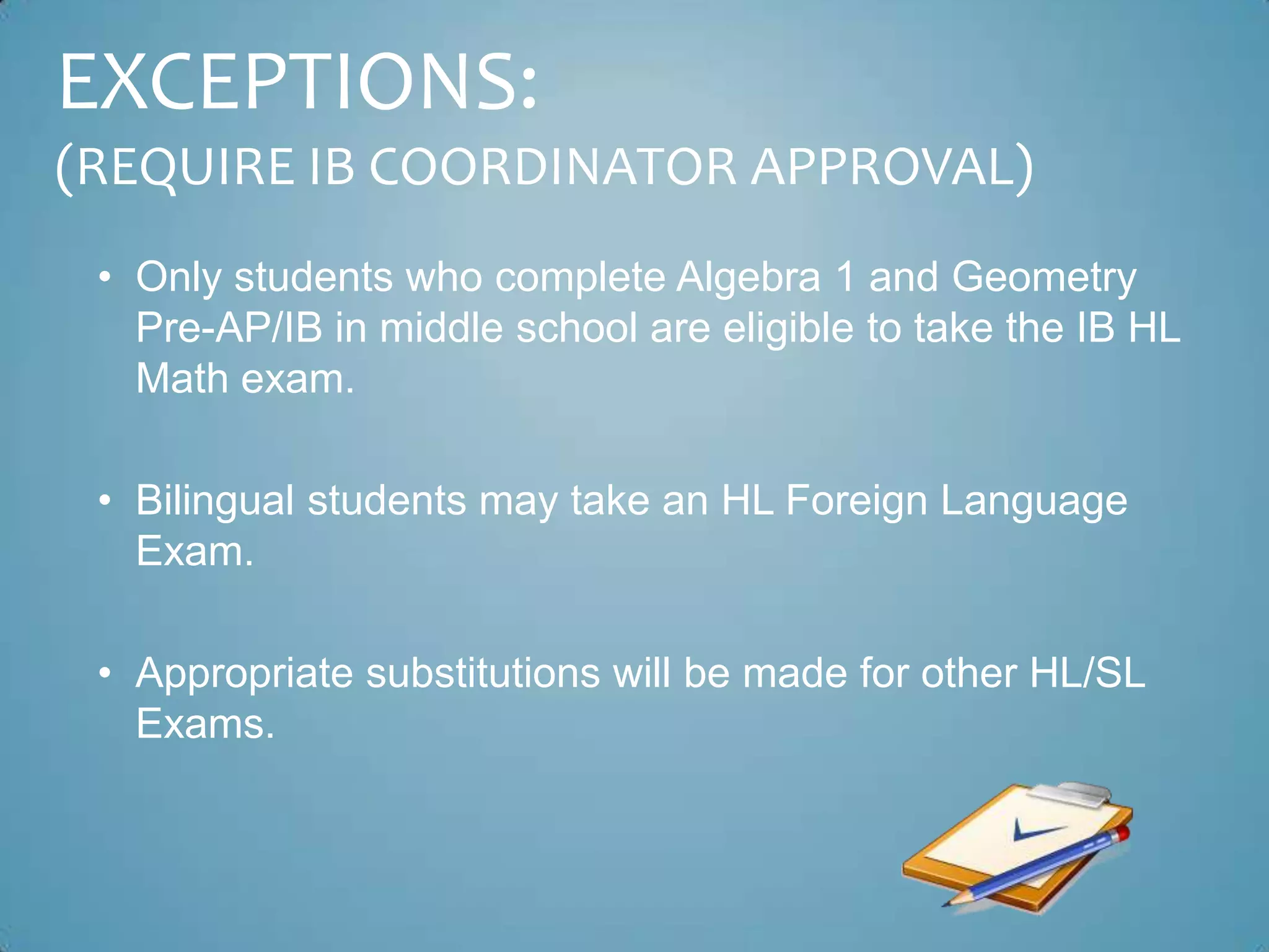 Ib open house 2013 updated | PPTX