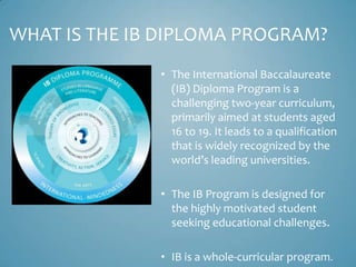 Ib open house 2013 updated | PPTX