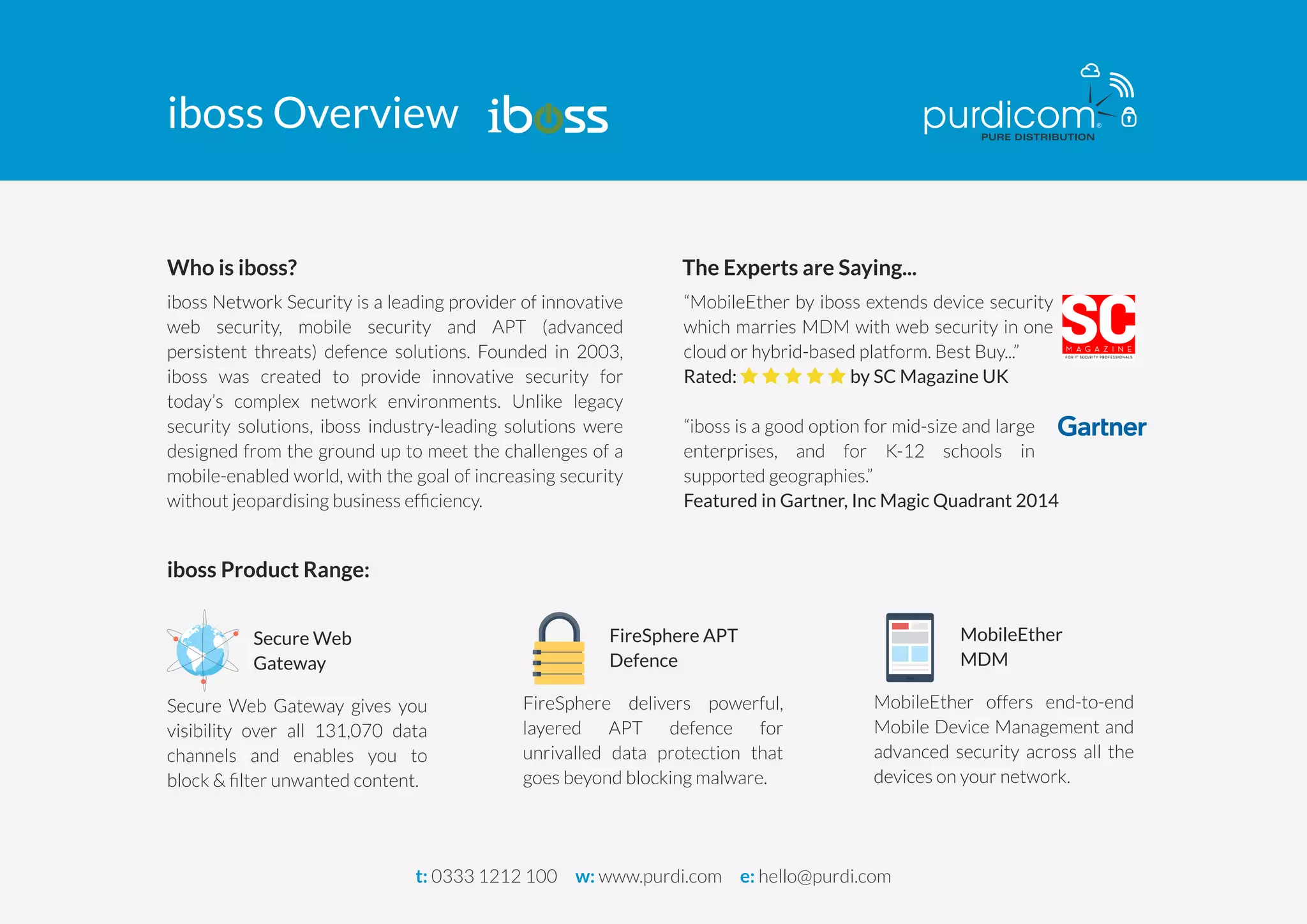 iboss Vendor Overview | PDF
