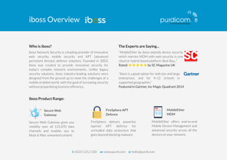 iboss Vendor Overview | PDF
