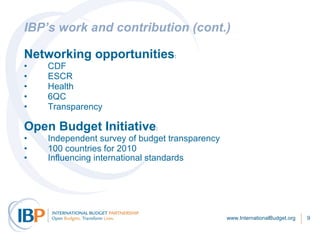 The Power of Numbers- Communities Use Government Budget Data to ...