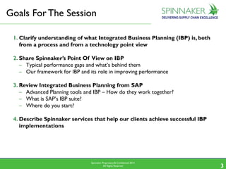 Integrated Business Planning (IBP): A Tale of Two Perspectives | PDF ...
