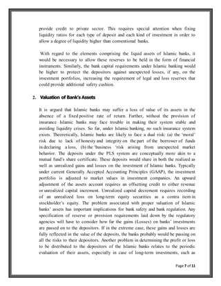 Growth of economy thorough islamic banking | DOCX