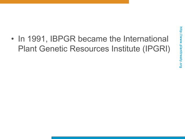 Ibpgr the international board for plant genetic resources | PPT
