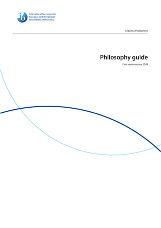 Ib philosophy syllabus | PDF