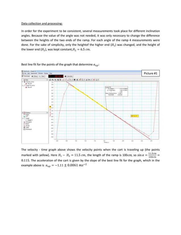 IB Physics HL Full lab report on research question: Galileo’s ...