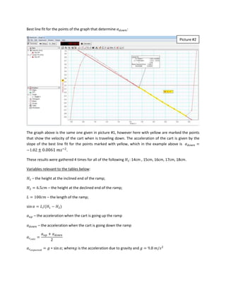 IB Physics HL Full lab report on research question: Galileo’s ...