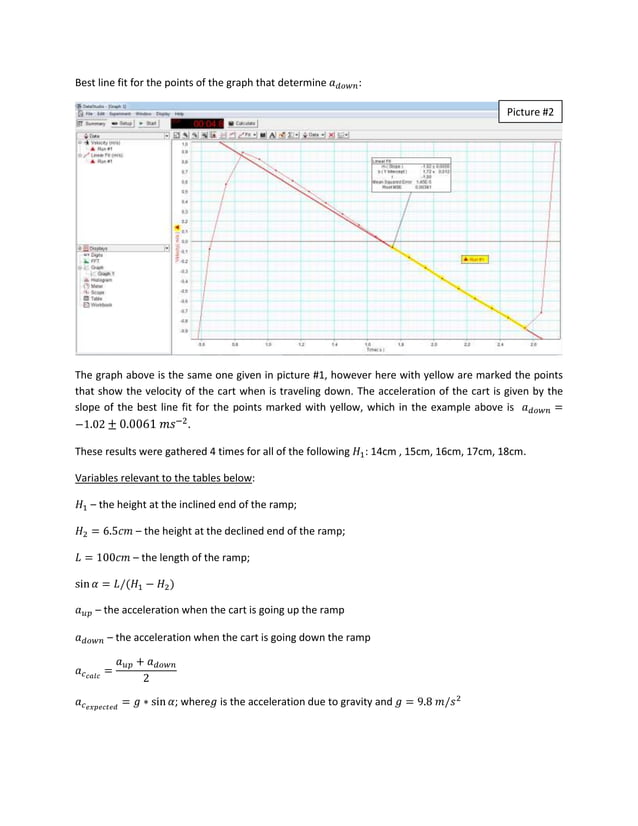 IB Physics HL Full lab report on research question: Galileo’s ...