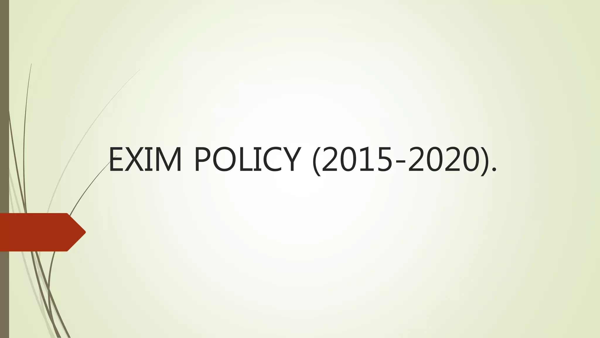 International trade theories and EXIM policy | PPTX
