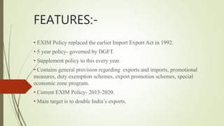 International trade theories and EXIM policy | PPTX