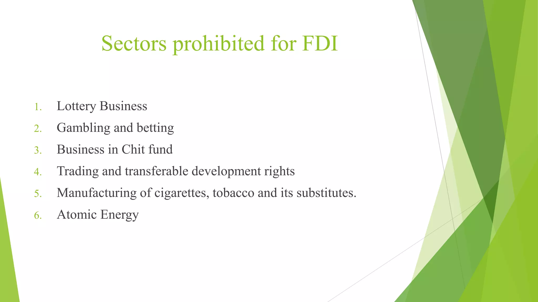 International business - FDI | PPTX