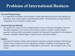 Introduction to International Business | PPTX