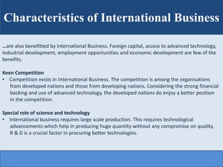 Introduction to International Business | PPTX