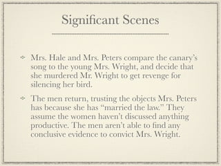 Ib presentation trifles | KEY