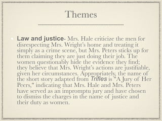 Ib presentation trifles | KEY