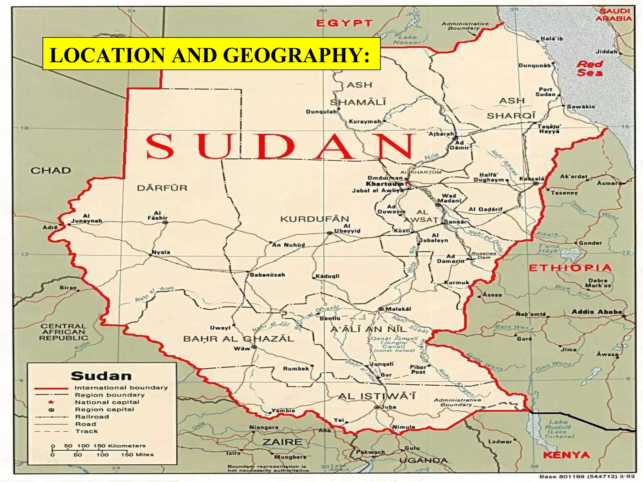 Presentation on Sudan | PPT