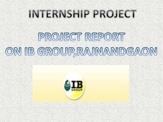 Ib project | PPT