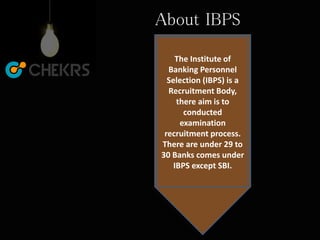 IBPS Exam Syllabus | PPTX | Educational Assessment | Education