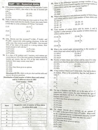 Ibps po mains 2015 previous question paper | PDF