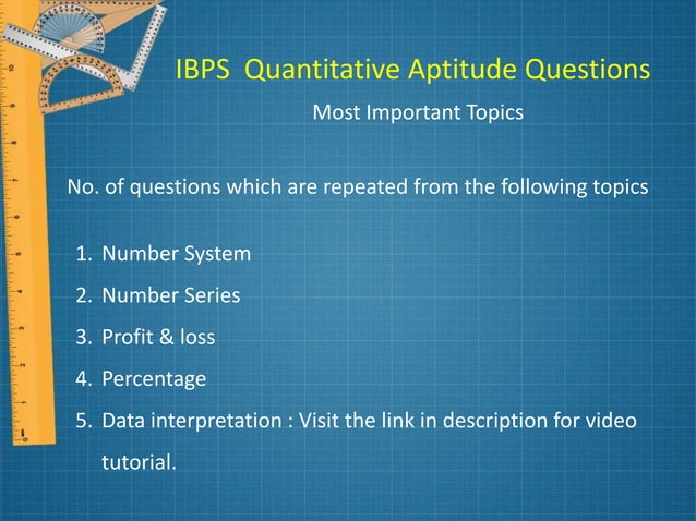 IBPS Quantitative aptitude short tricks | PPTX | Educational Assessment | Education