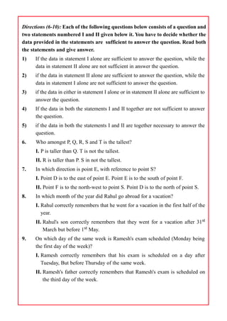 IBPS RRB Group 1 Officers Previous Year question Paper | PDF