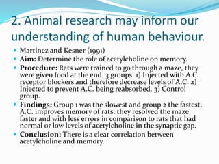 IB Psychology Paper 1 Biological Level of Analysis | PPTX