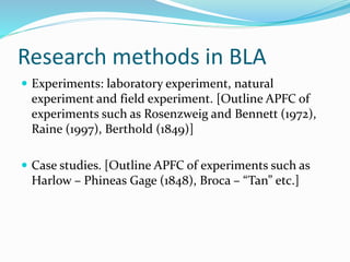 IB Psychology Paper 1 Biological Level of Analysis | PPTX