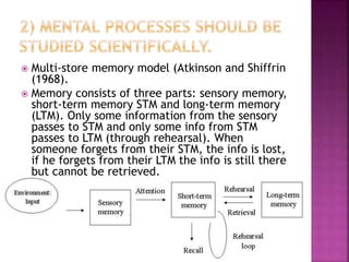 IB Psychology Paper 1 Cognitivel Level of Analysis | PPT