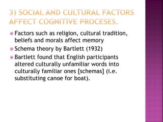 IB Psychology Paper 1 Cognitivel Level of Analysis | PPTX | Adoption ...