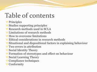 IB Psychology Paper 1 Sociocultural Level of Analysis | PPTX