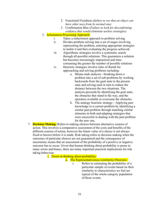 IB Psychology SL Study Guide | DOC