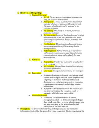 IB Psychology SL Study Guide | DOC