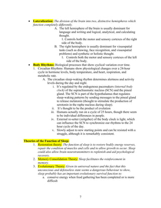 IB Psychology SL Study Guide | DOC