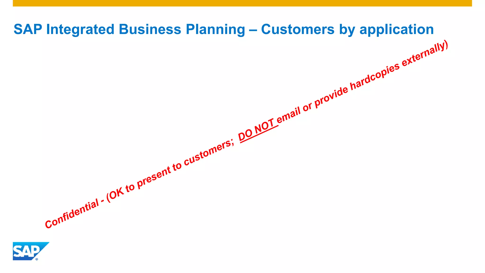 SAP Learning Hub - Integrated Business Planning | PPTX