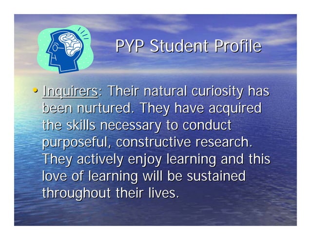 IB Primary Years Program | PDF | Primary Education | Education