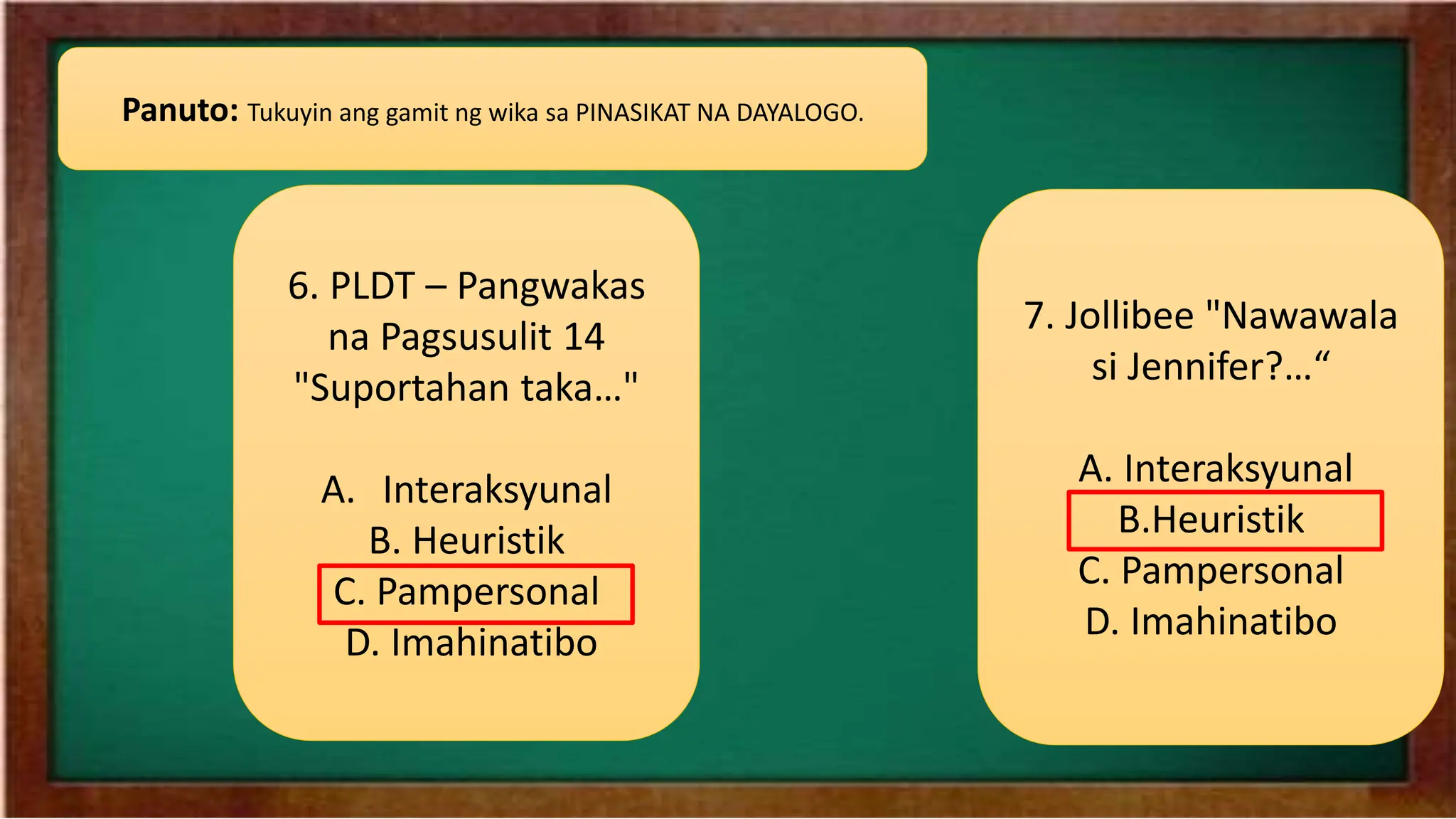 ibq w4 gamit ng wika sa adbertisment day 2 | PPTX