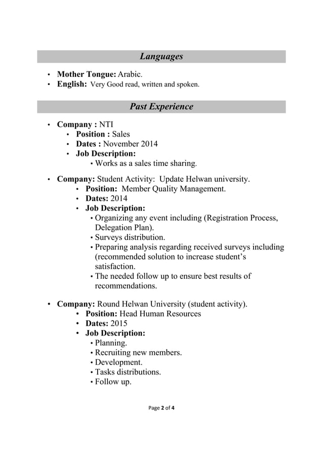 Ibrahim abd el karem cv (autosaved) | PDF