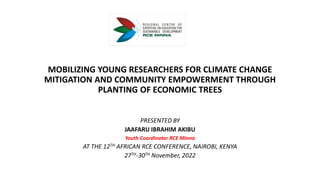 Mobilizing Young Researchers for Climate Change Mitigation and ...