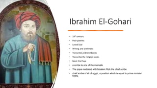 Ibrahim El-Gohari | PPTX | Christianity | Religion & Spirituality