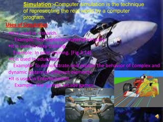 ch3 ict in science mathematics modelling and simulisation | PPTX