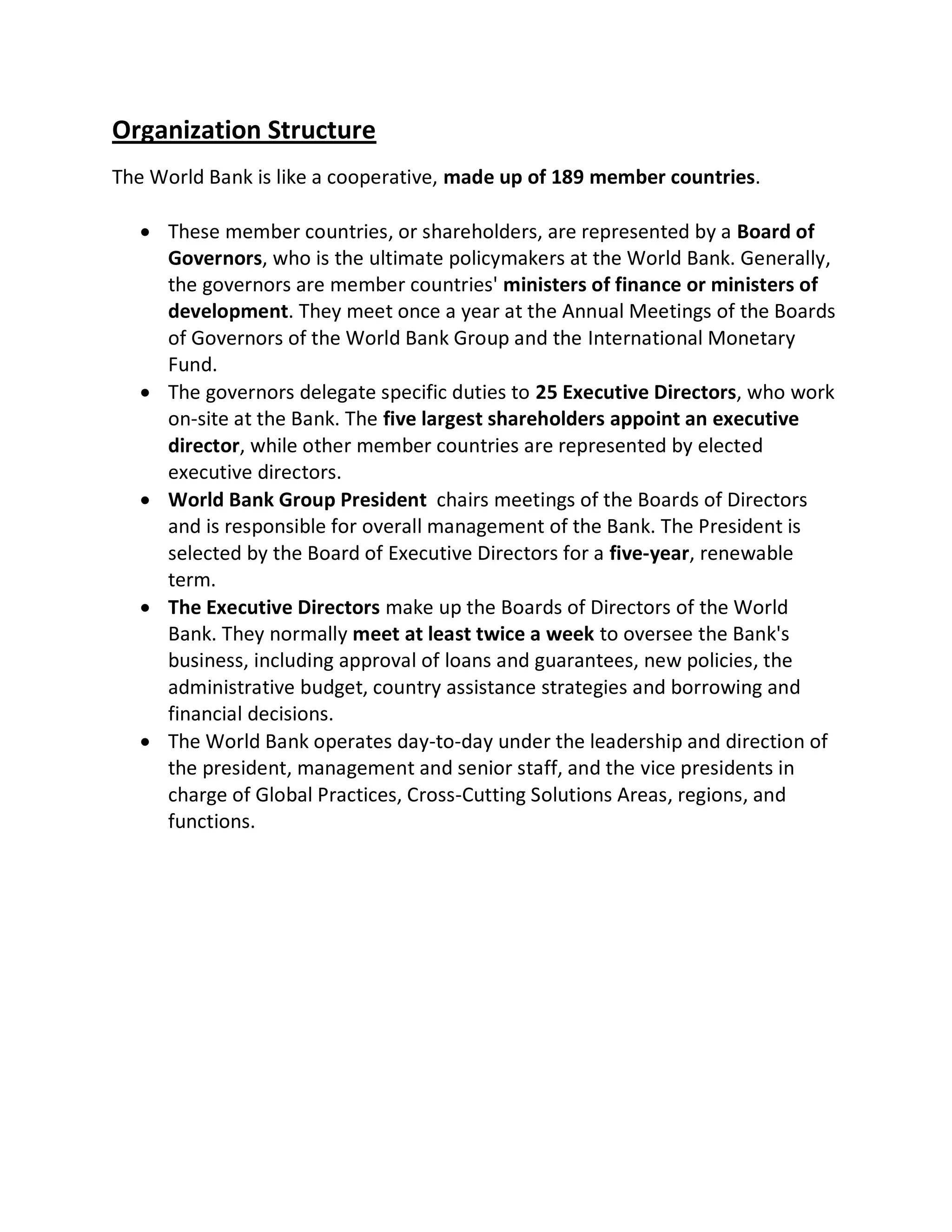 International Bank for Reconstruction and Development (IBRD) | PDF