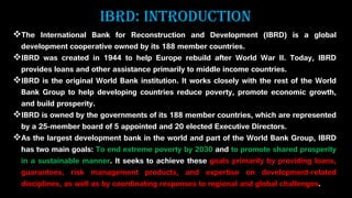 International Bank of Reconstruction and Development | PDF | Business ...
