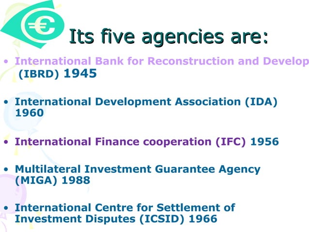 IBRD (International Bank for Reconstruction and Development) | PPT